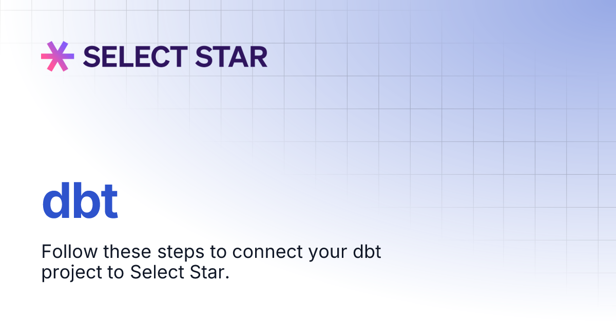 dbt | Select Star
