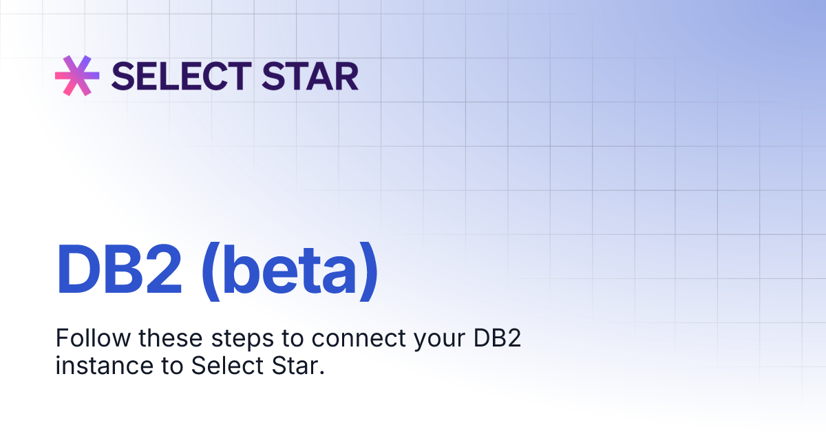 DB2 (beta) | Select Star